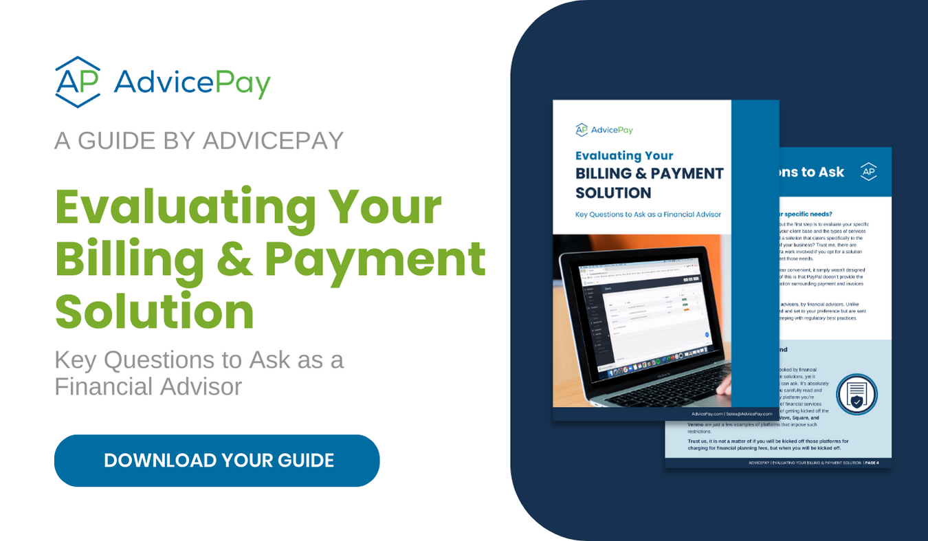 Evaluating Your Billing and Payment Solution | Download | AdvicePay